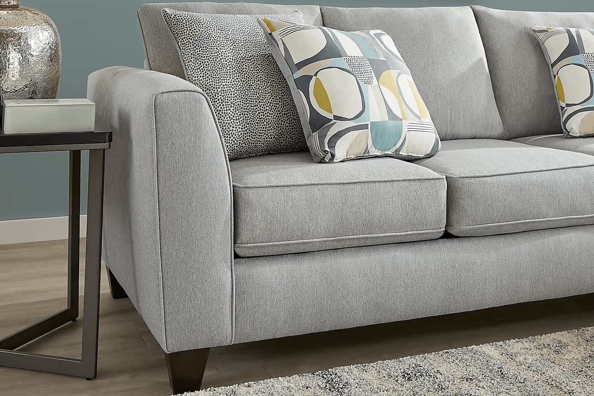 Marisol Bay Spa Blue Woven Premium Sleeper Sofa | Rooms to Go