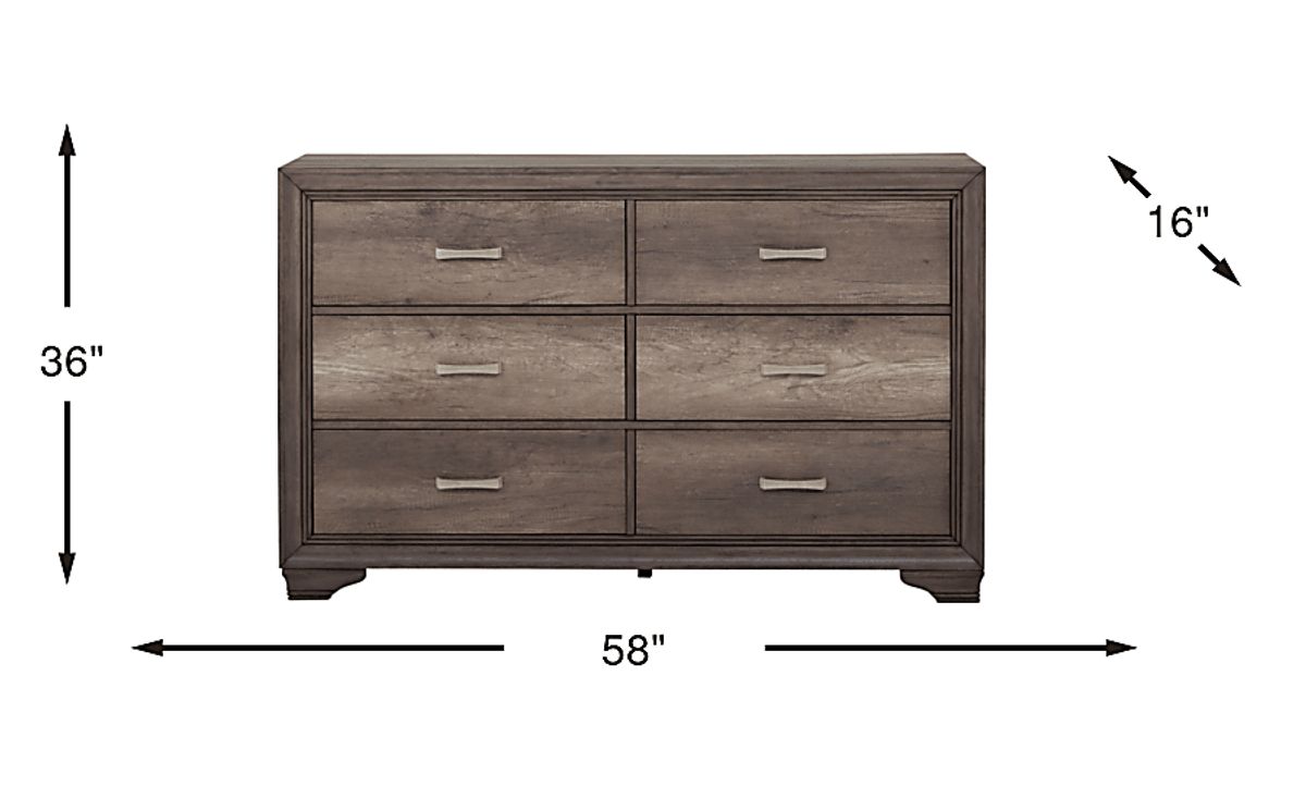 Marlow Gray Dresser | Rooms to Go