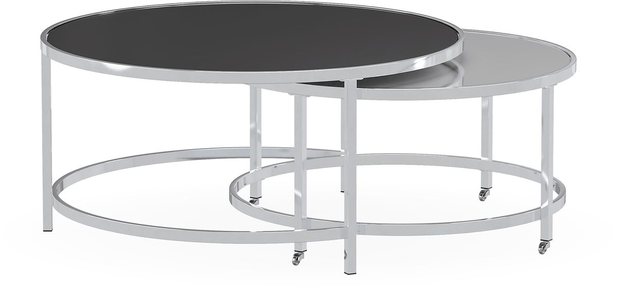 Marlow Heights 2 Pc Black Black,Colors Cocktail Table | Rooms to Go