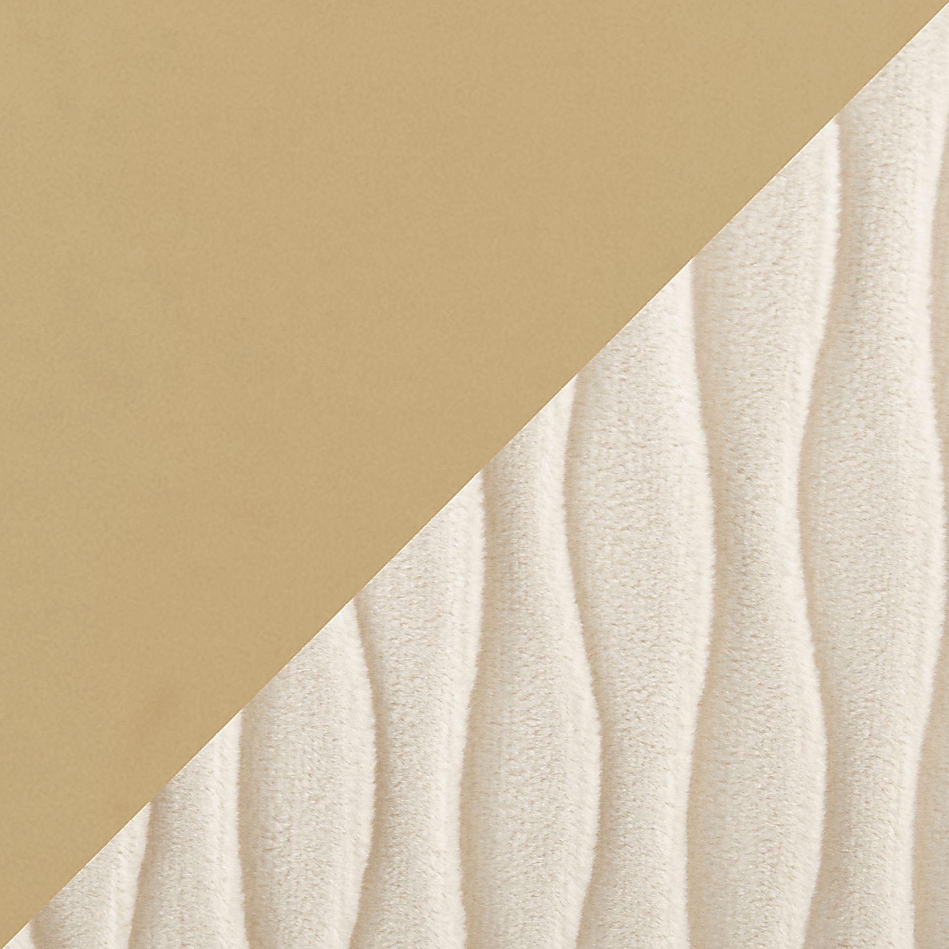 Marsanne IV Gold Colors,Metal White Velvet Plush Counter Height Stool ...