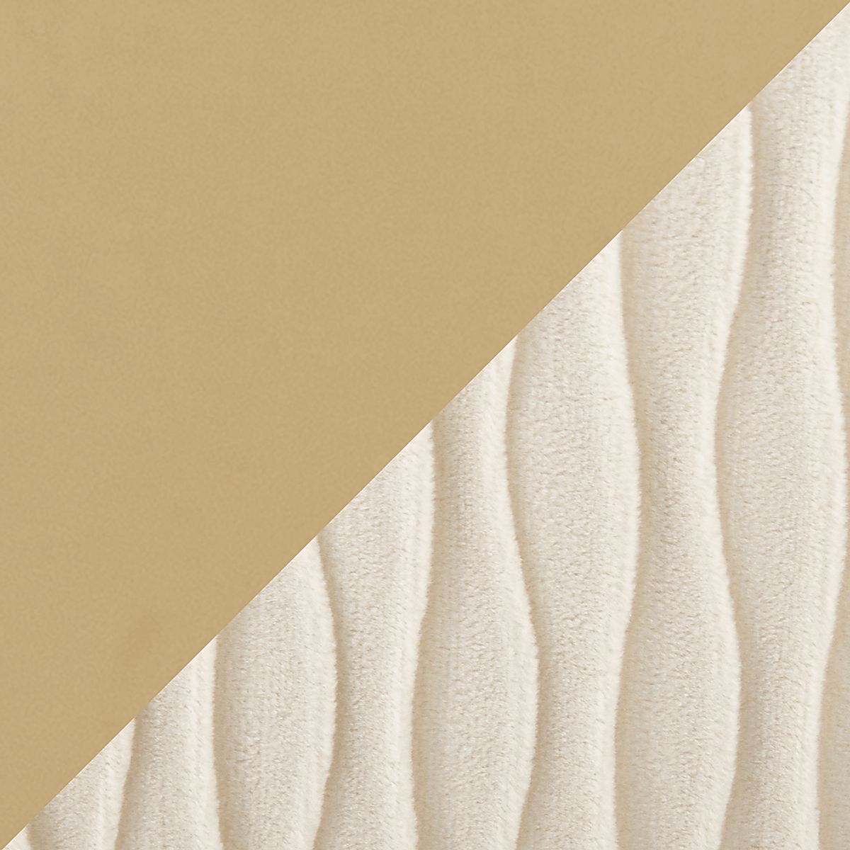 Marsanne IV Gold Colors,Metal White Velvet Plush Counter Height Stool ...