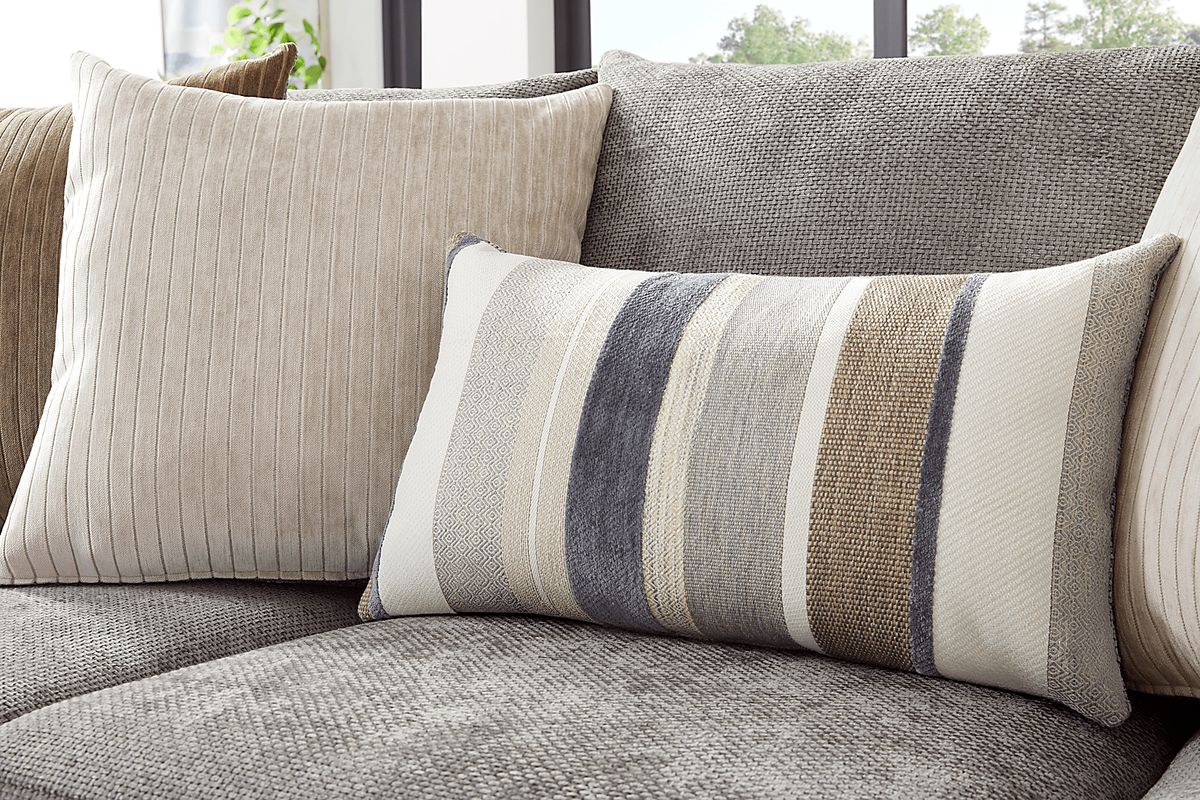 Martin Gray Chenille Fabric Premium Sleeper Sofa | Rooms to Go