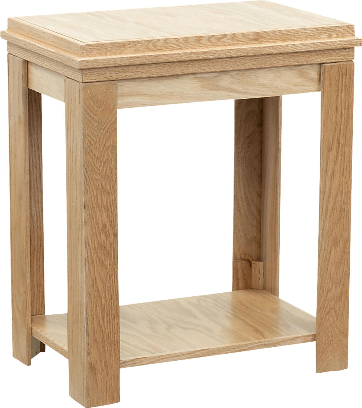 Mascen Natural Light Wood End Table | Rooms to Go