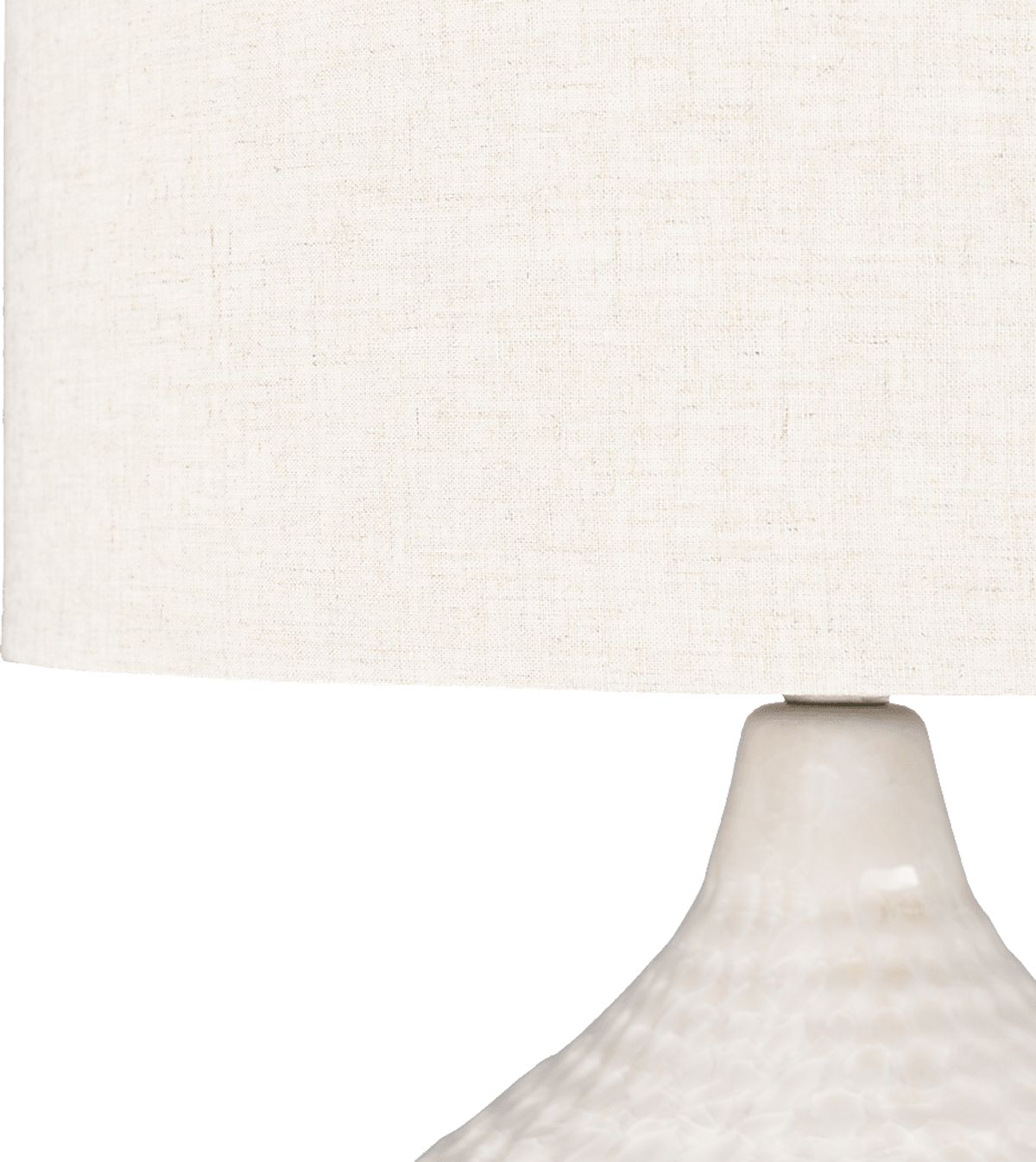 Masser Circle Ivory Beige Table Lamp | Rooms to Go