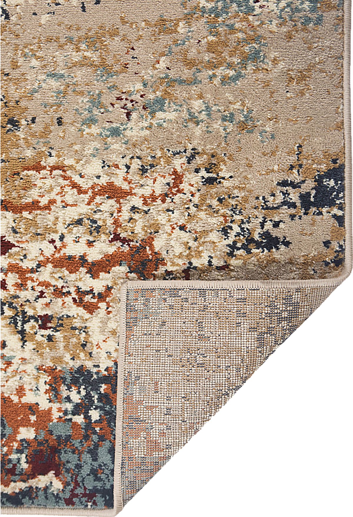 Matadosa Orange Orange,Red Rugs | Rooms to Go