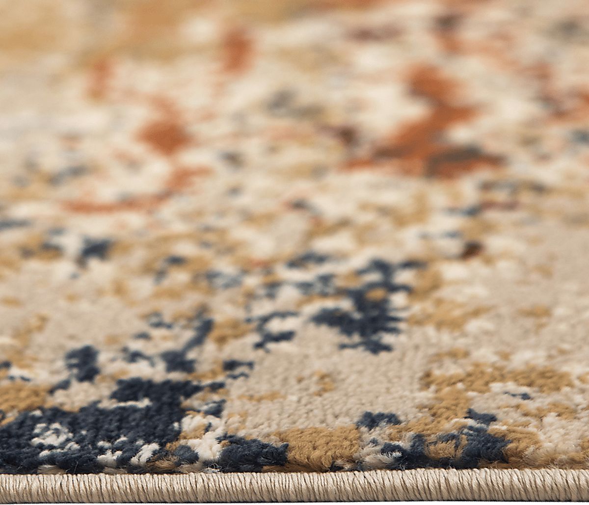 Matadosa Orange Orange,Red Rugs | Rooms to Go