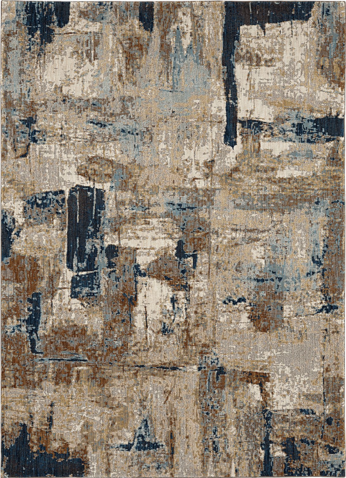 Maurice Blue Rug | Rooms to Go