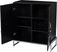 Mavelle Black Bar Cabinet - Rooms To Go