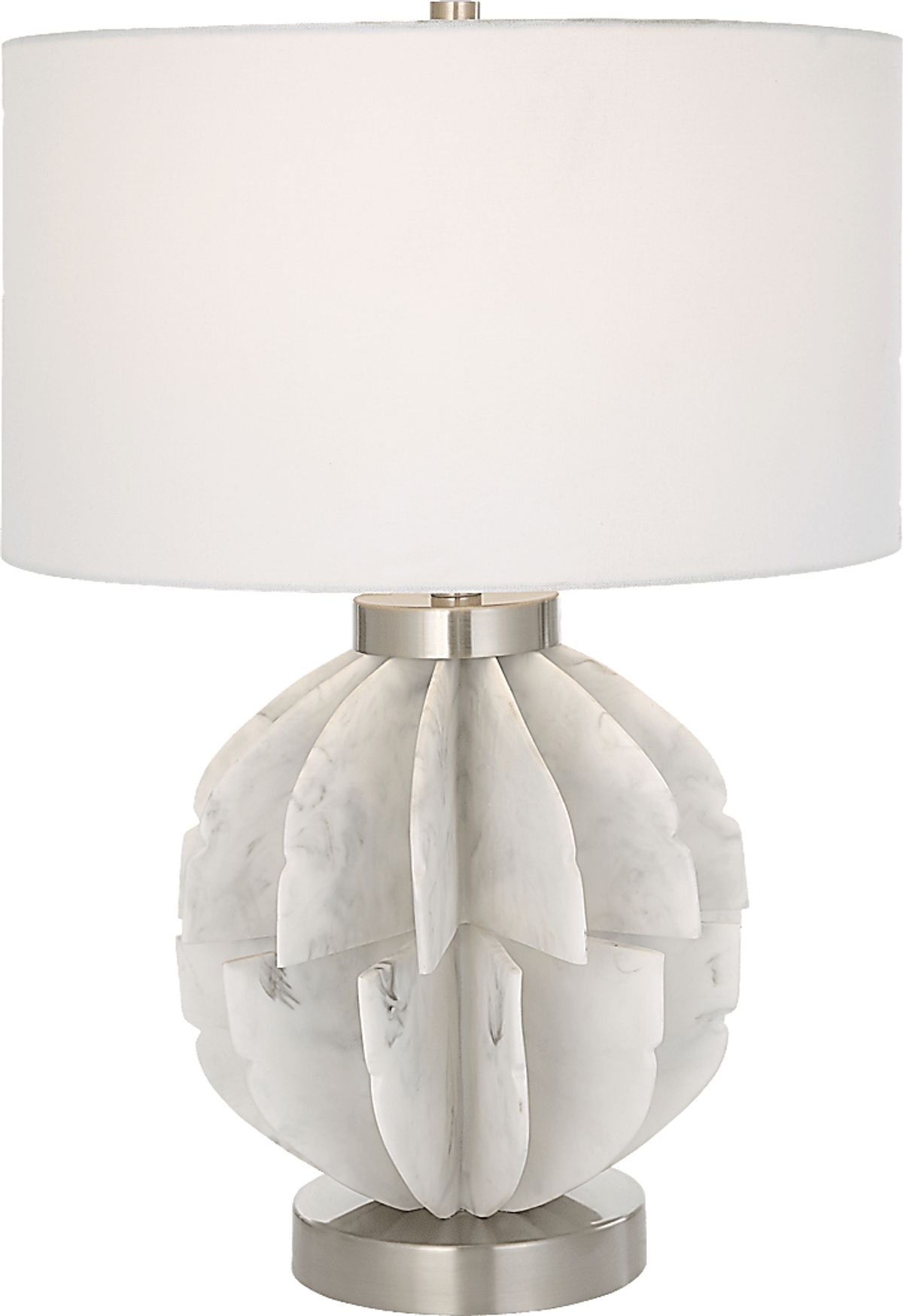 Maverick Island White Table Lamp | Rooms to Go