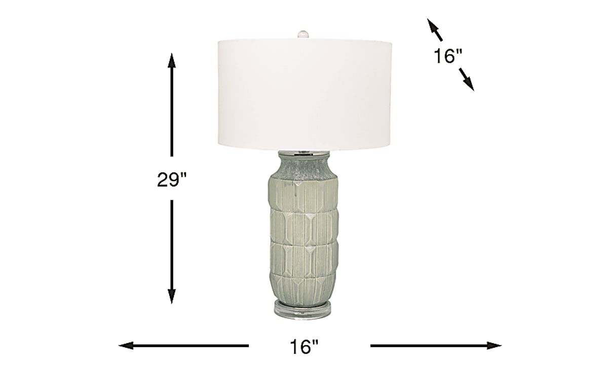 Mavis Gray Lamp | Rooms to Go