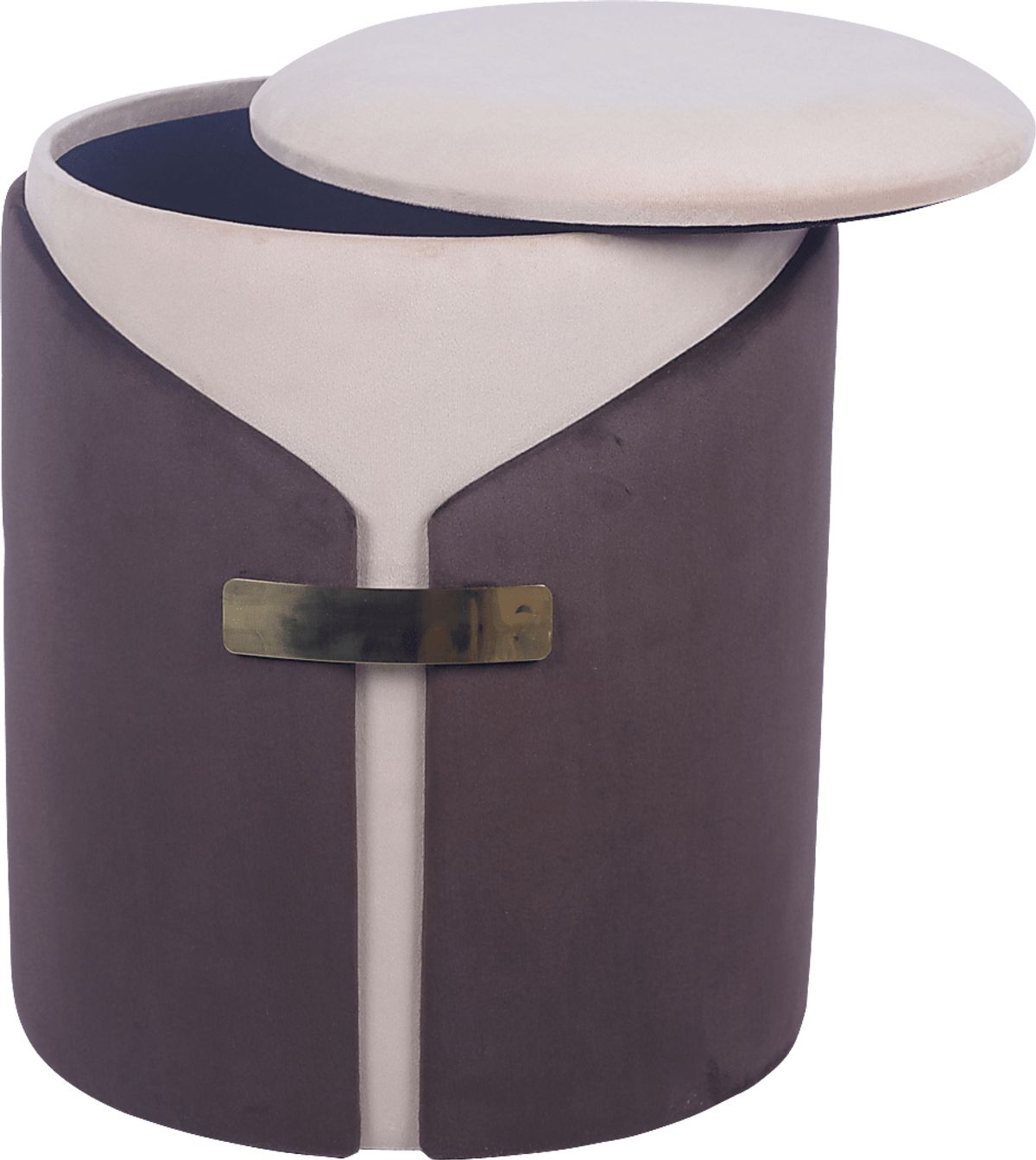 Mavri Brown Storage Ottoman | Rooms to Go