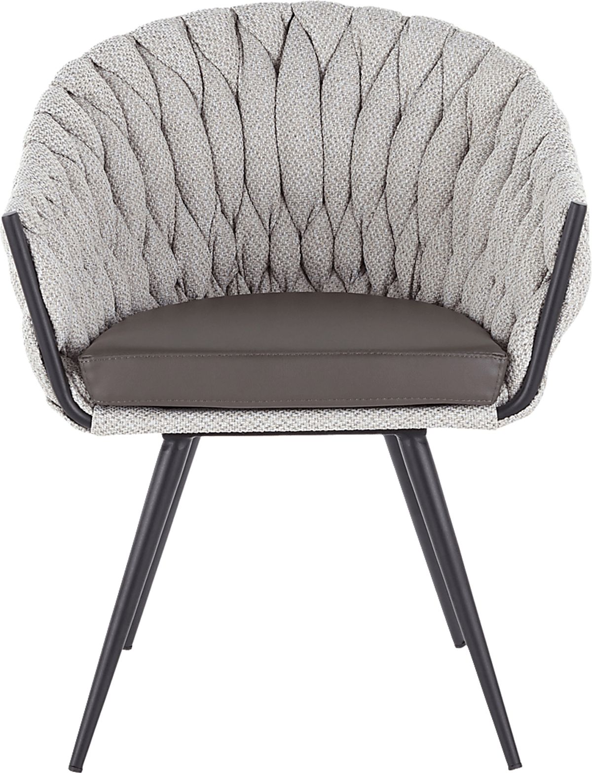 Maxine Lane Cream Beige Polyester Fabric Accent Chair | Rooms to Go