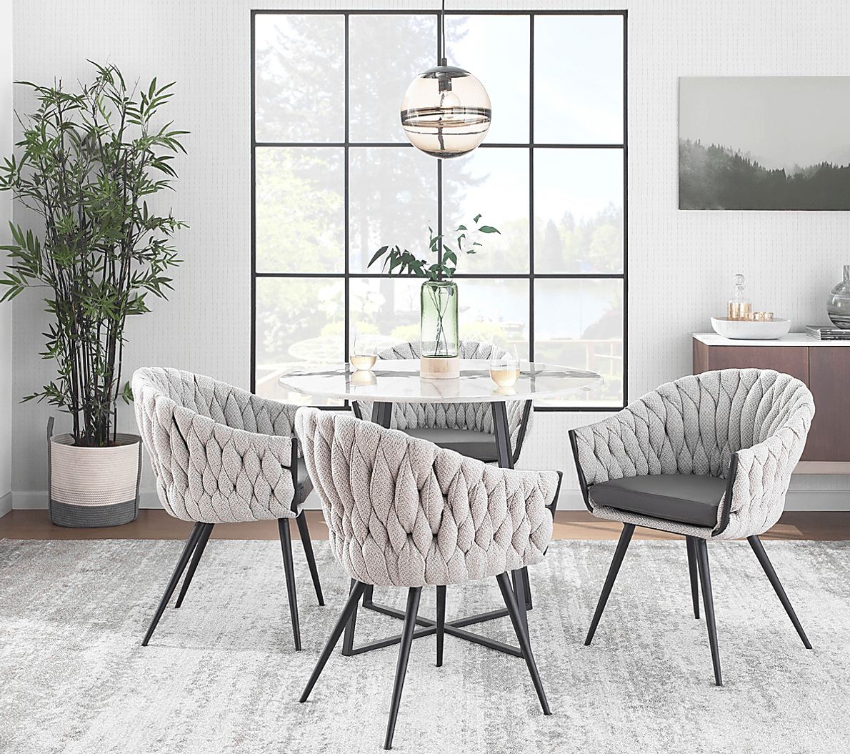 Maxine Lane Cream Accent Chair - Rooms To Go