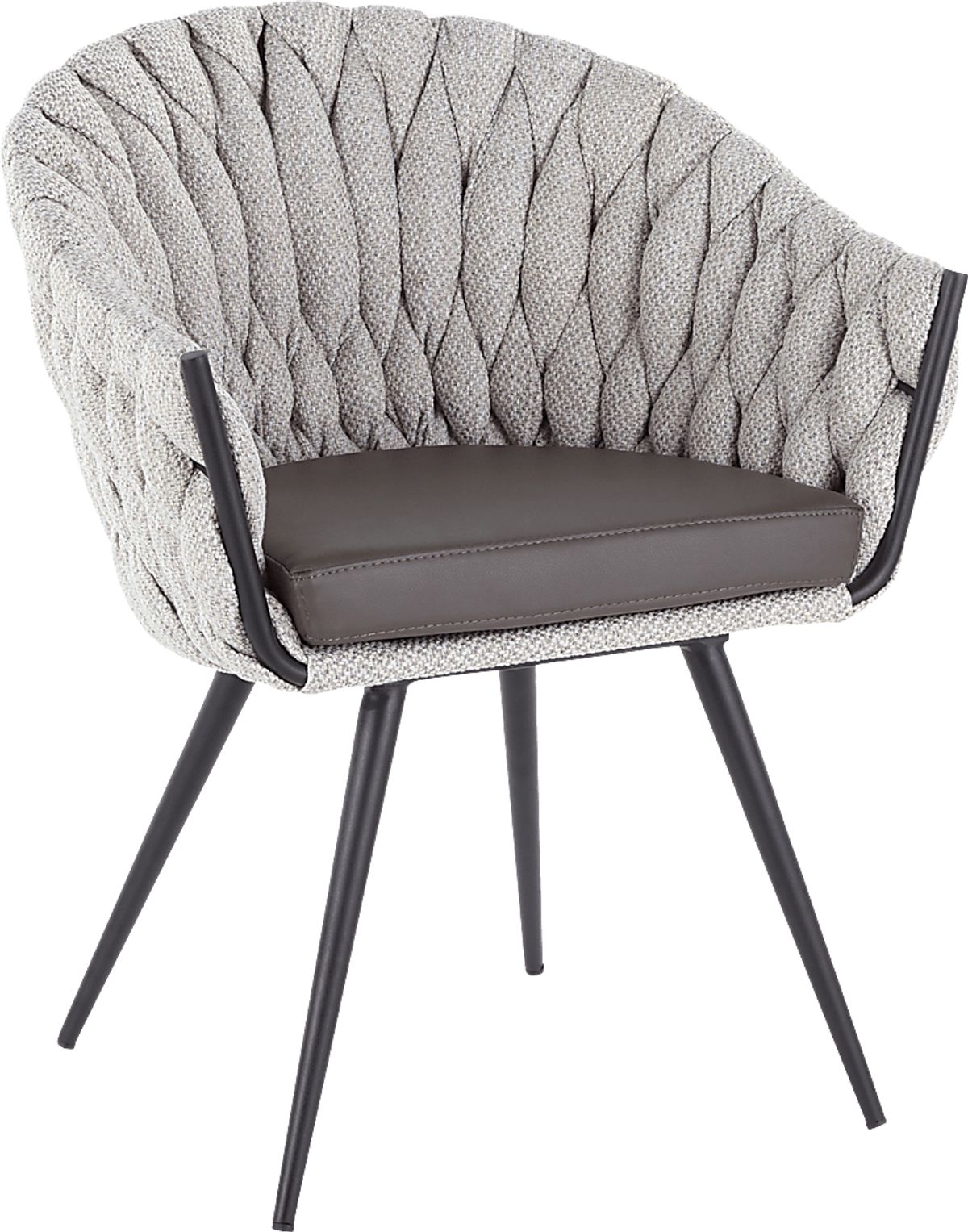 Maxine Lane Cream Beige Polyester Fabric Accent Chair | Rooms to Go