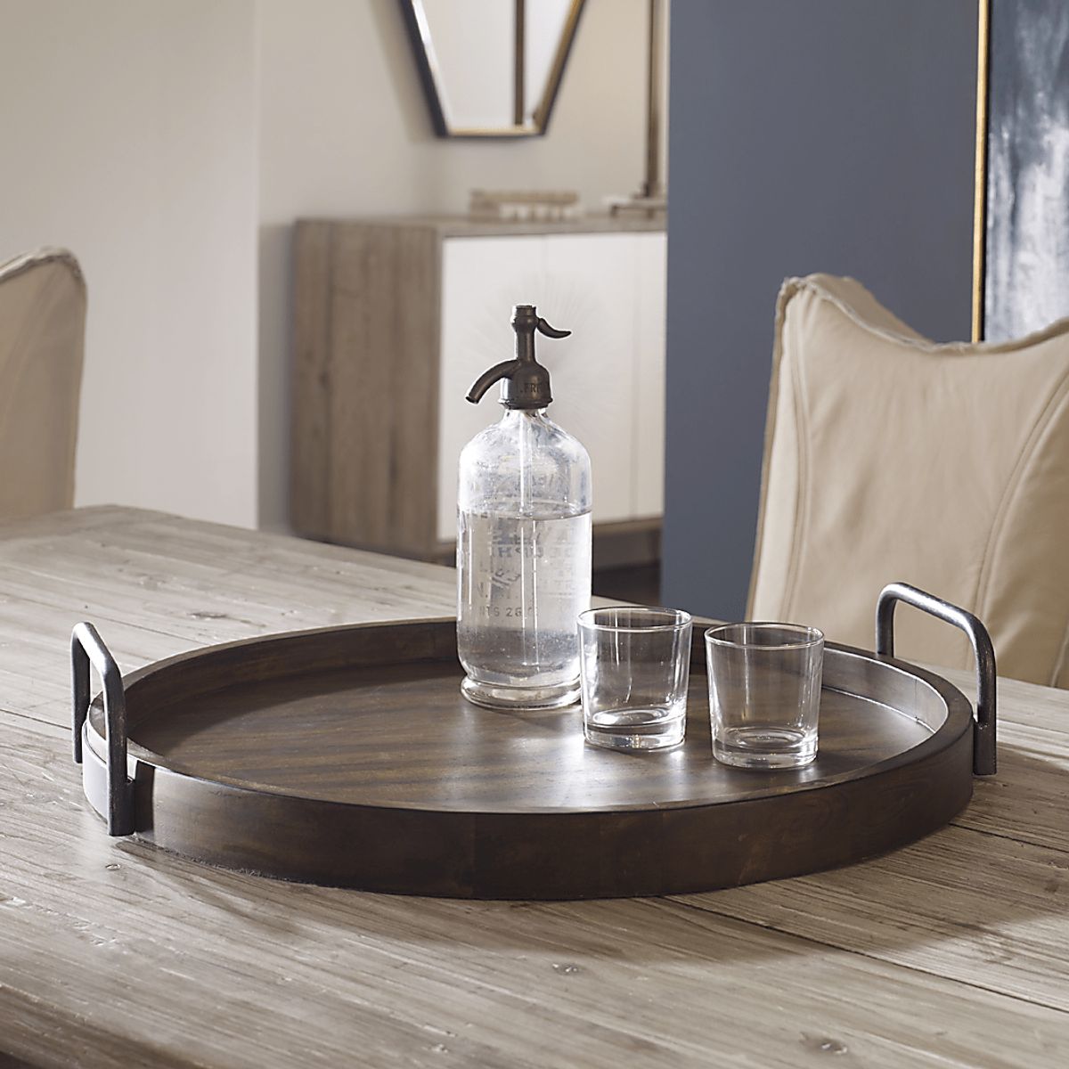 Maybrick Brown Tray | Rooms to Go