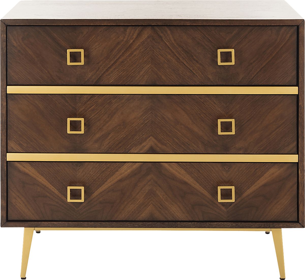 Mazyck Walnut Dark Wood Accent Cabinet | Rooms to Go
