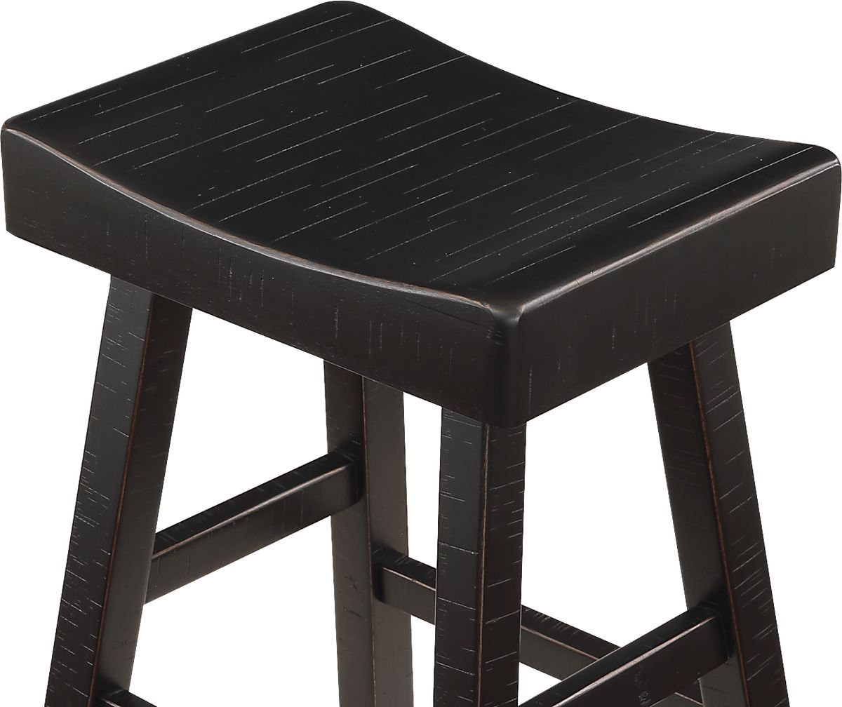 Mcewen Black Black,Colors Bar Stool, Set Of 2 | Rooms to Go