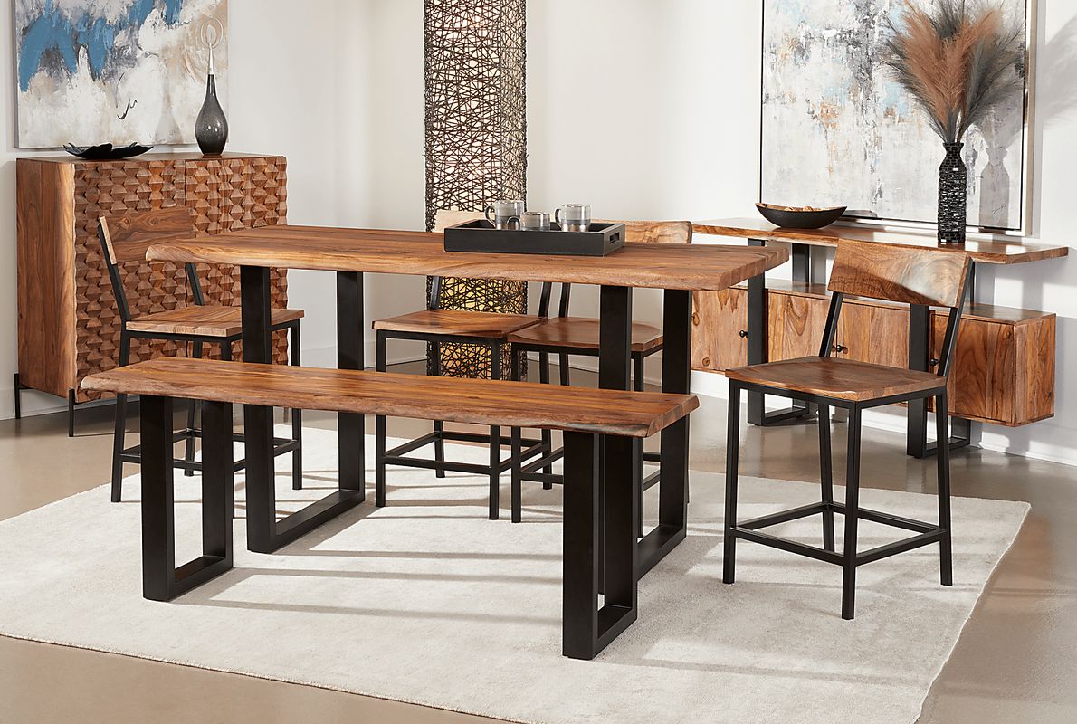 Mclaws Brown Counter Height Dining Table - Rooms To Go