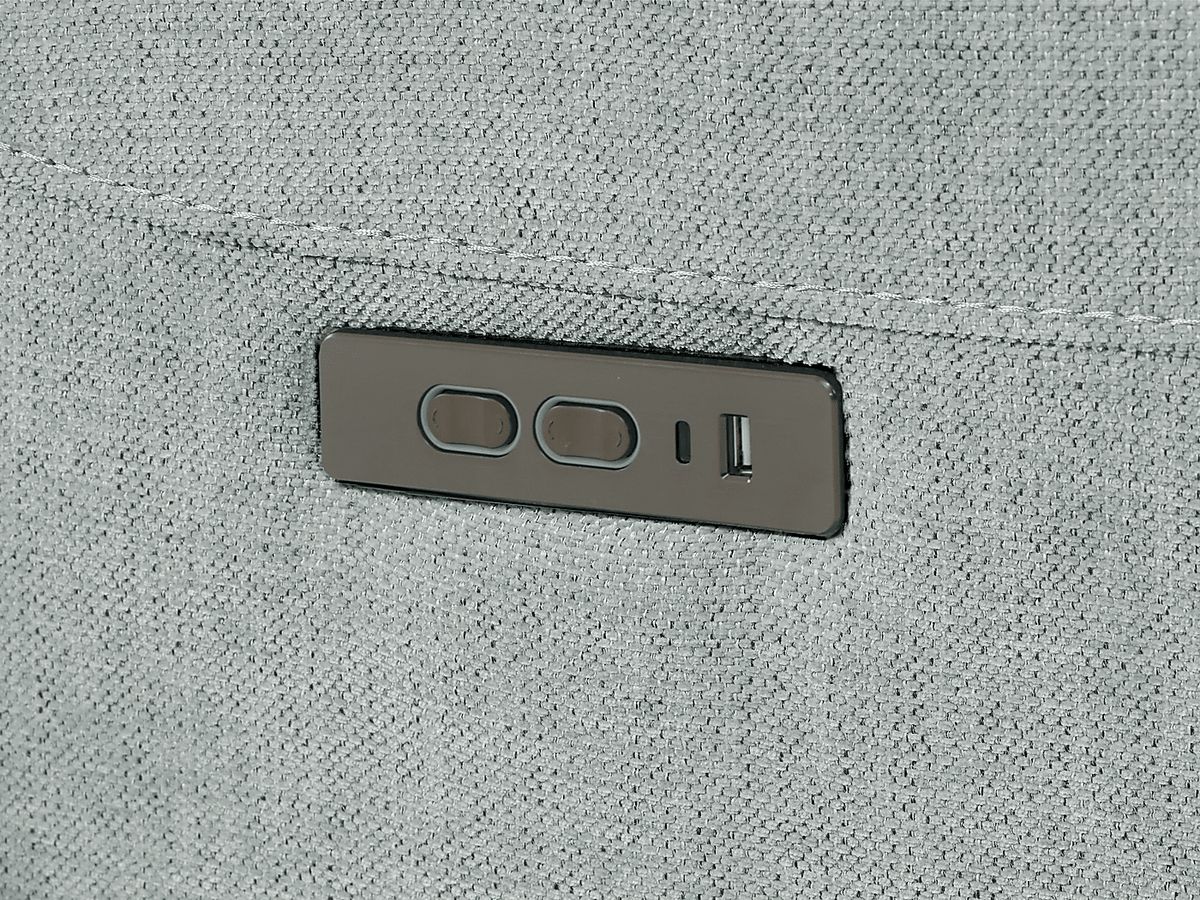 Meadow Park 8 Pc Seafoam Green Chenille Fabric Dual Power Reclining ...