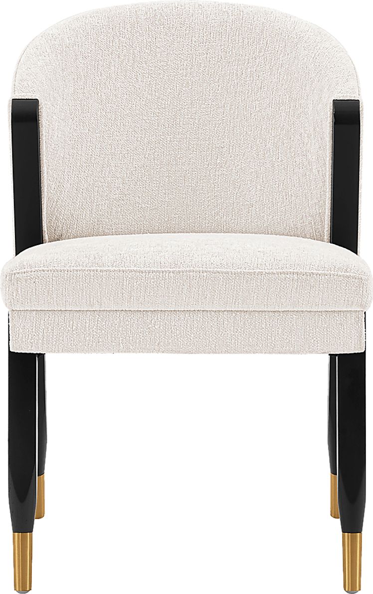 Megonko Cream Beige Boucle Arm Chair - Rooms To Go