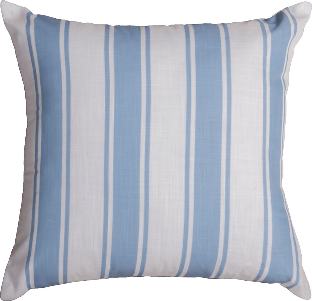 Mehis Blue Outdoor Accent Pillow | Rooms to Go
