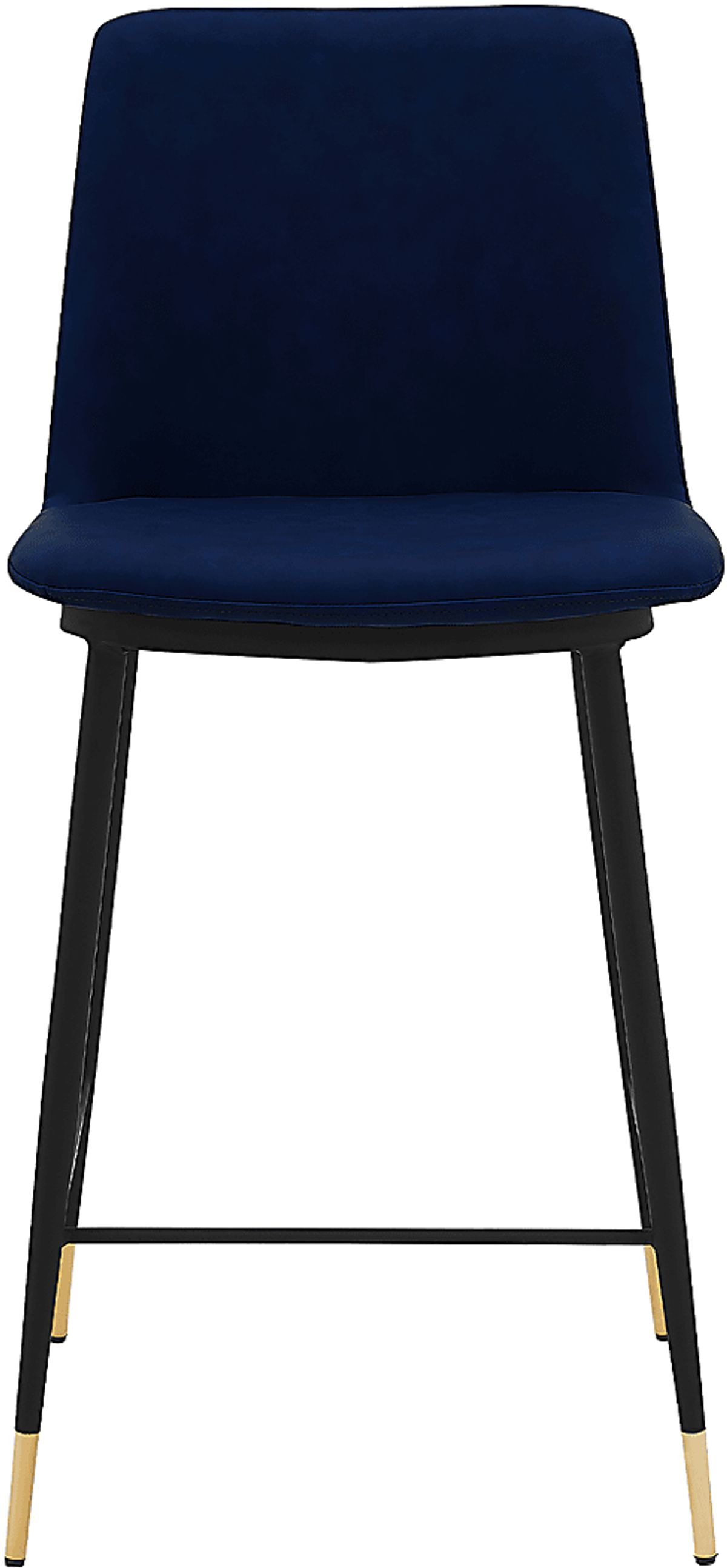 Melaina Black Black,Colors Dark Blue Polyurethane Fabric Counter Height ...