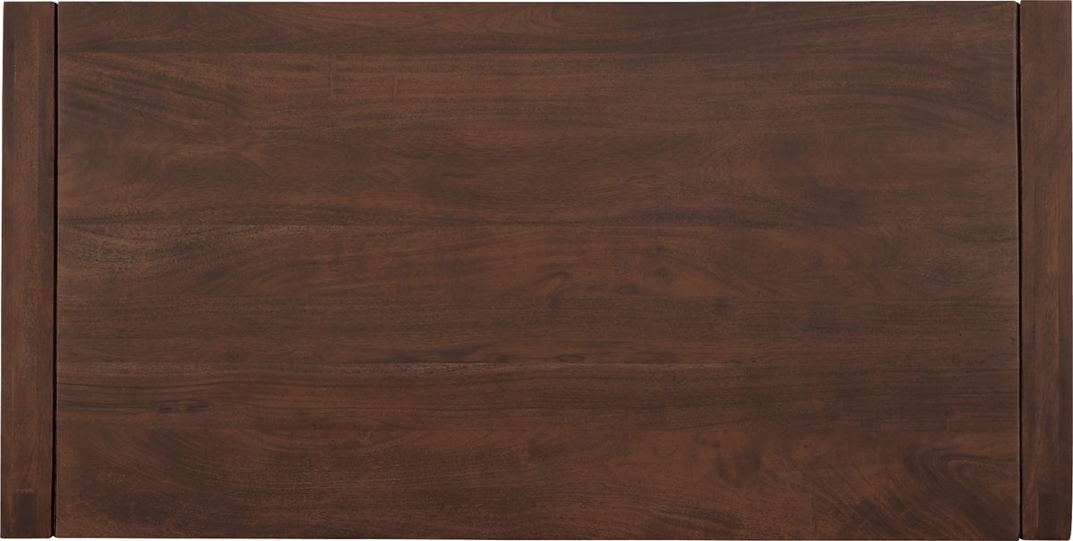 Melcat Brown Dark Wood Desk | Rooms to Go
