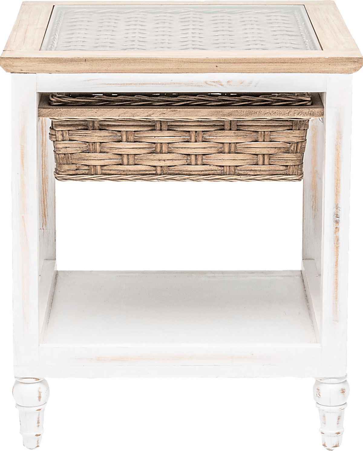 Melkre White Colors,White End Table | Rooms to Go