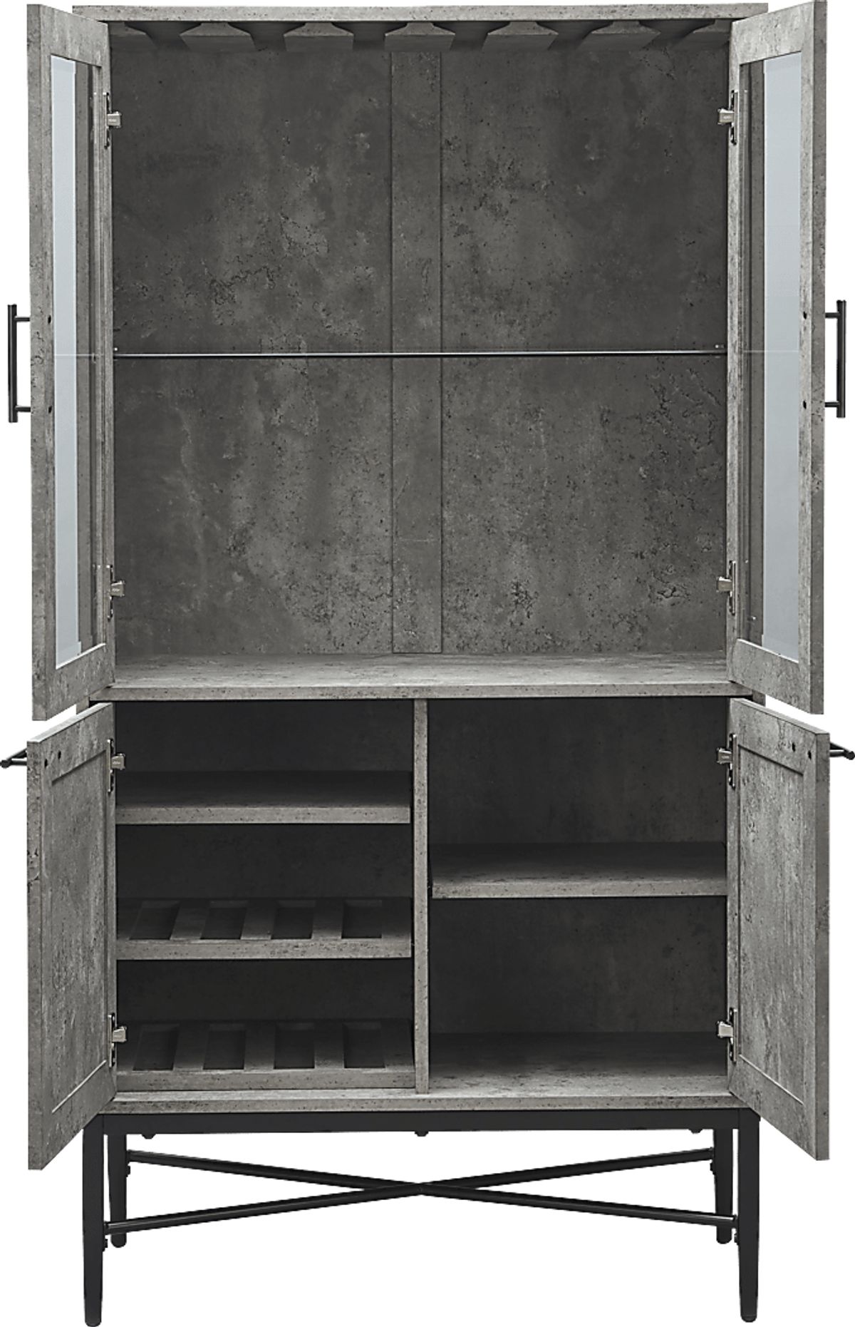 Mellodia Gray Server | Rooms to Go