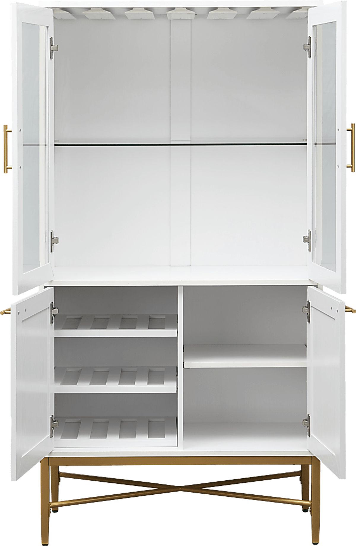 Mellodia White Colors,White Server | Rooms to Go