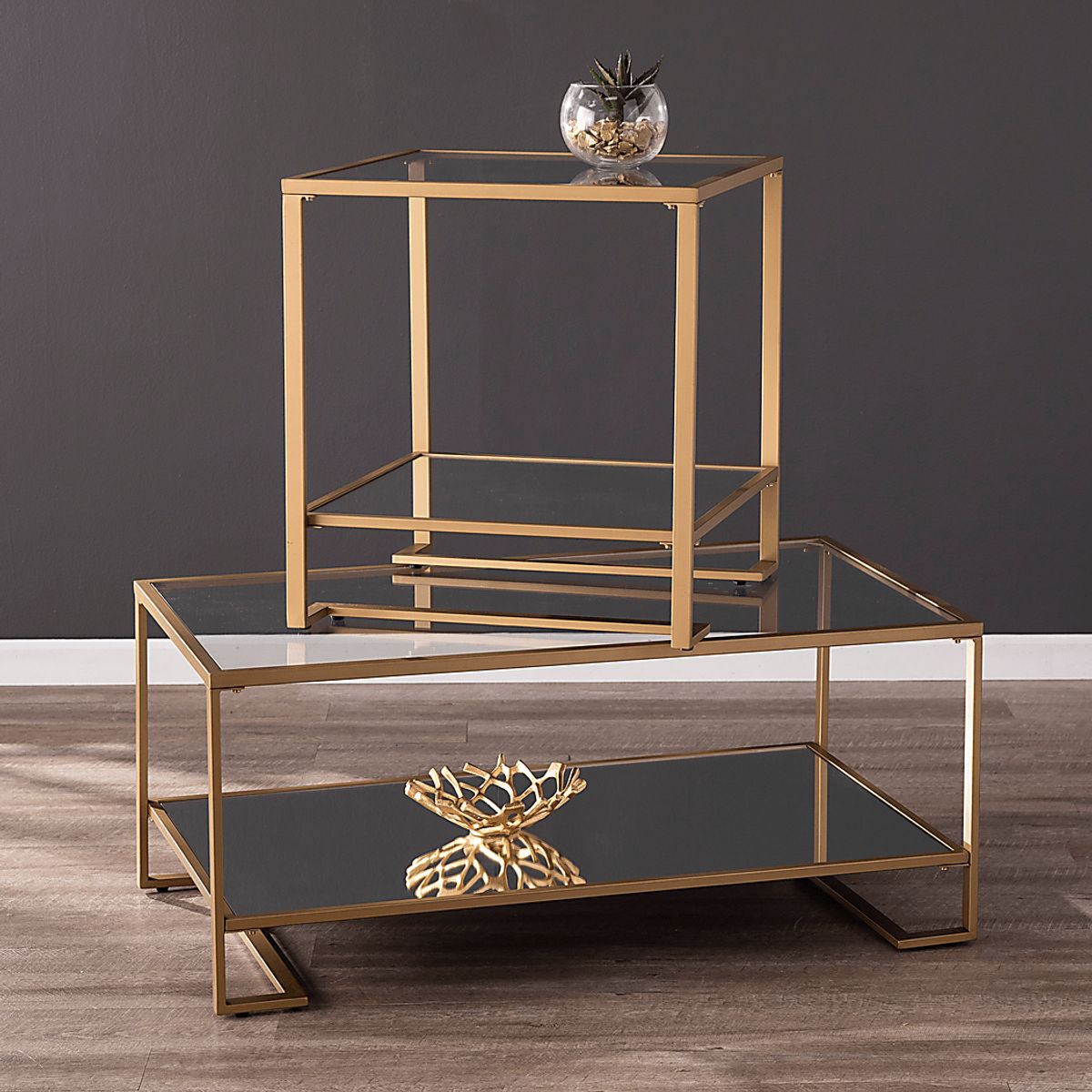 Melvor Yellow Colors Cocktail Table | Rooms to Go