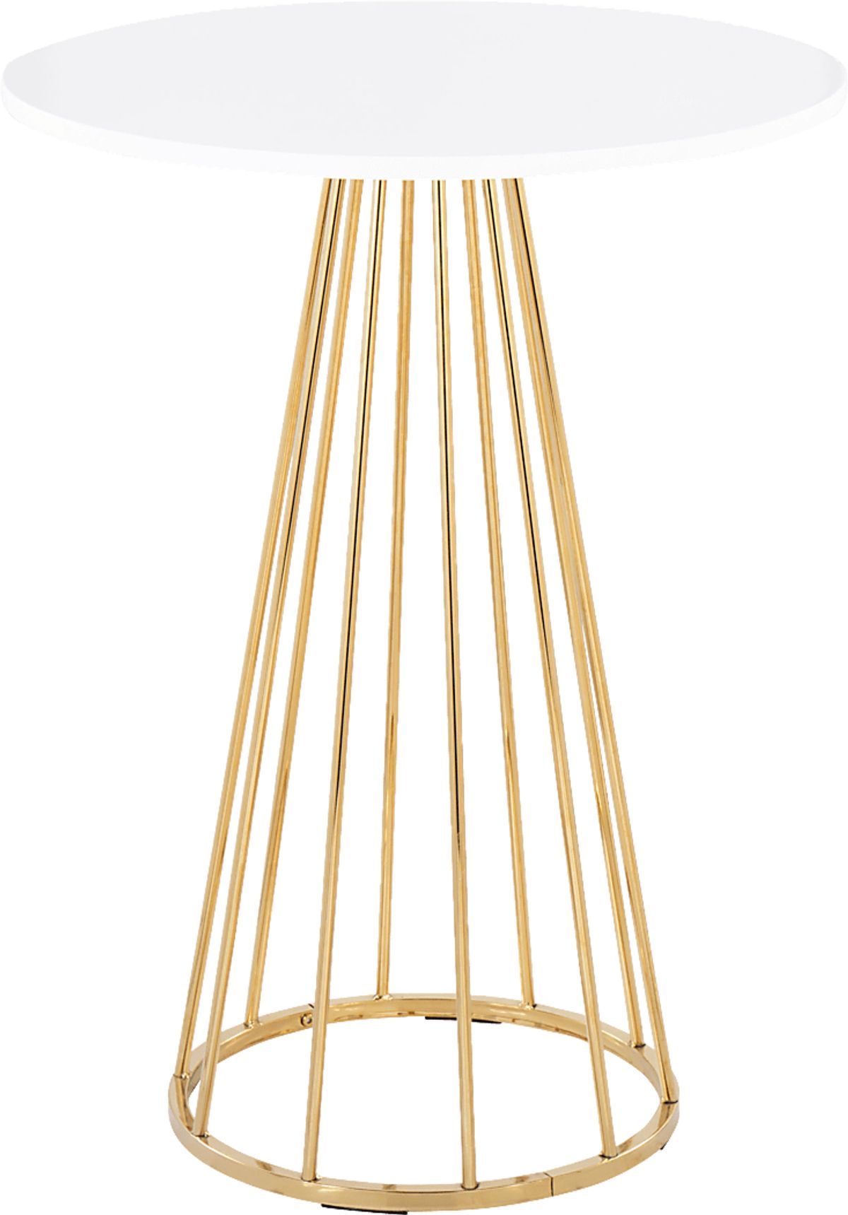 Memminger Gold Colors,Metal Counter Height Dining Table | Rooms to Go