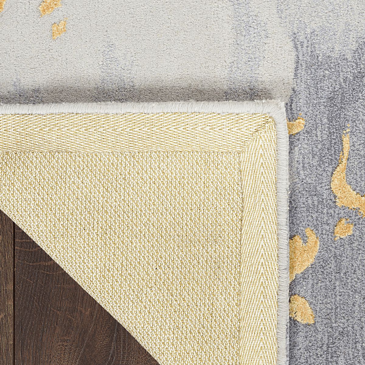 Meniog Gold,Gray Gray,Yellow Rugs | Rooms to Go