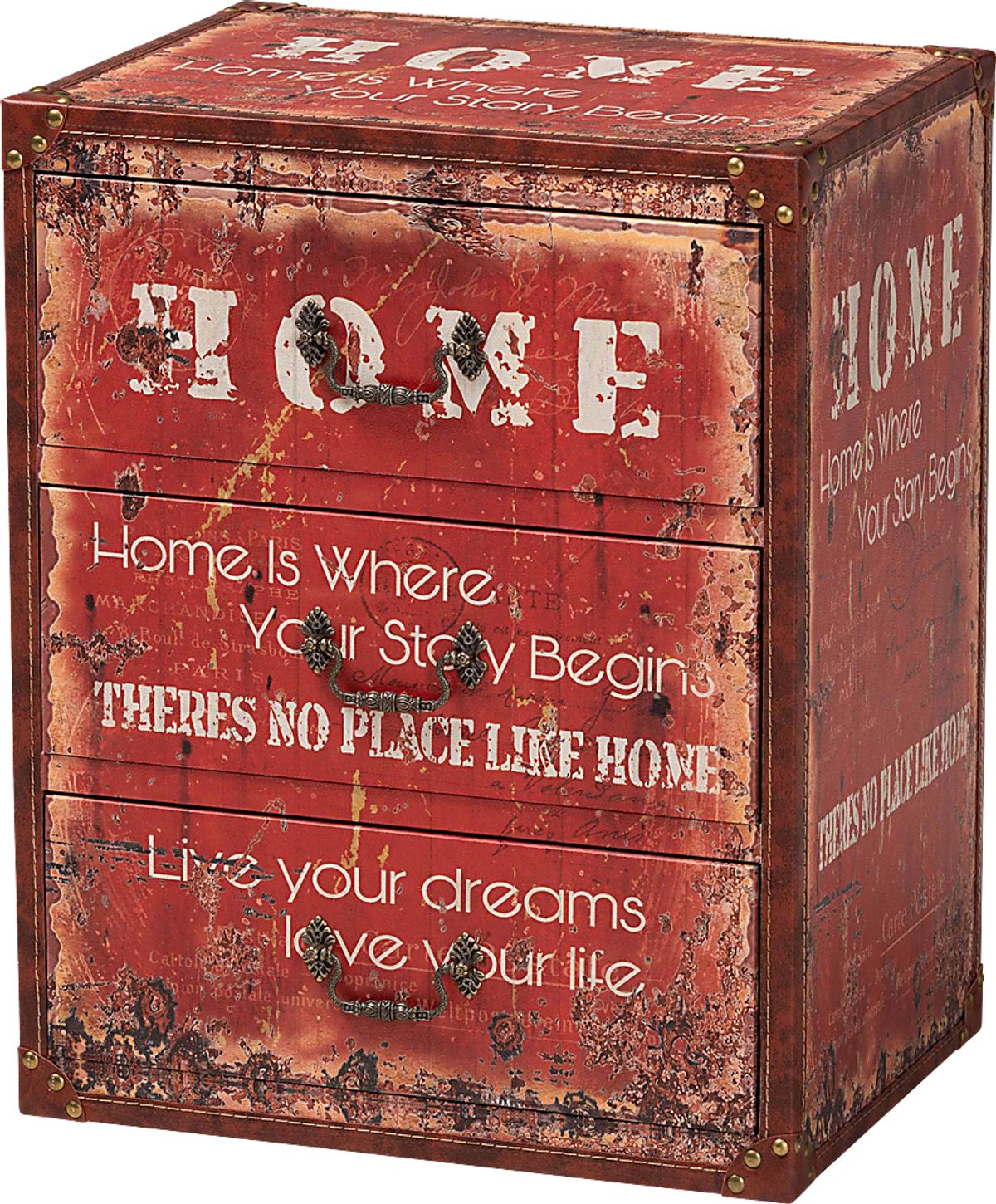 Menoher Red Storage Trunk | Rooms to Go