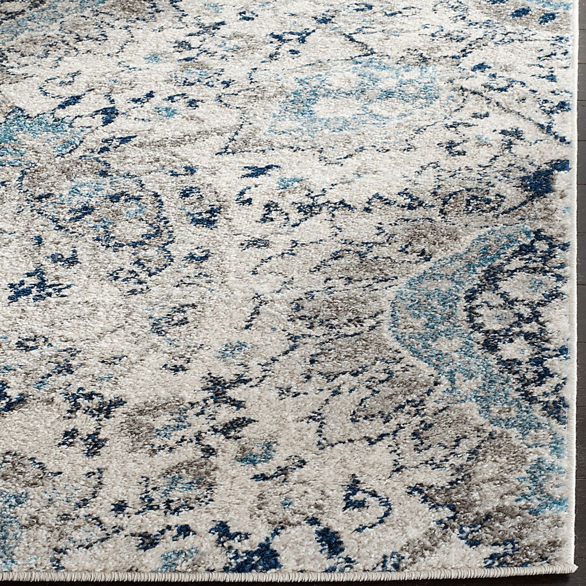 Mentmore Trace Light Gray Rug | Rooms to Go
