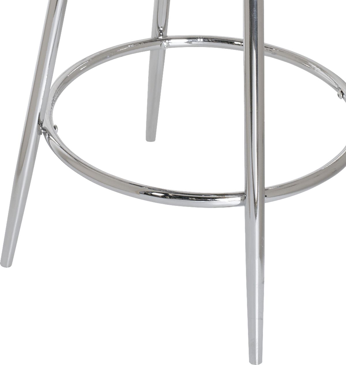Mercia Chrome Metal Swivel Barstool | Rooms to Go