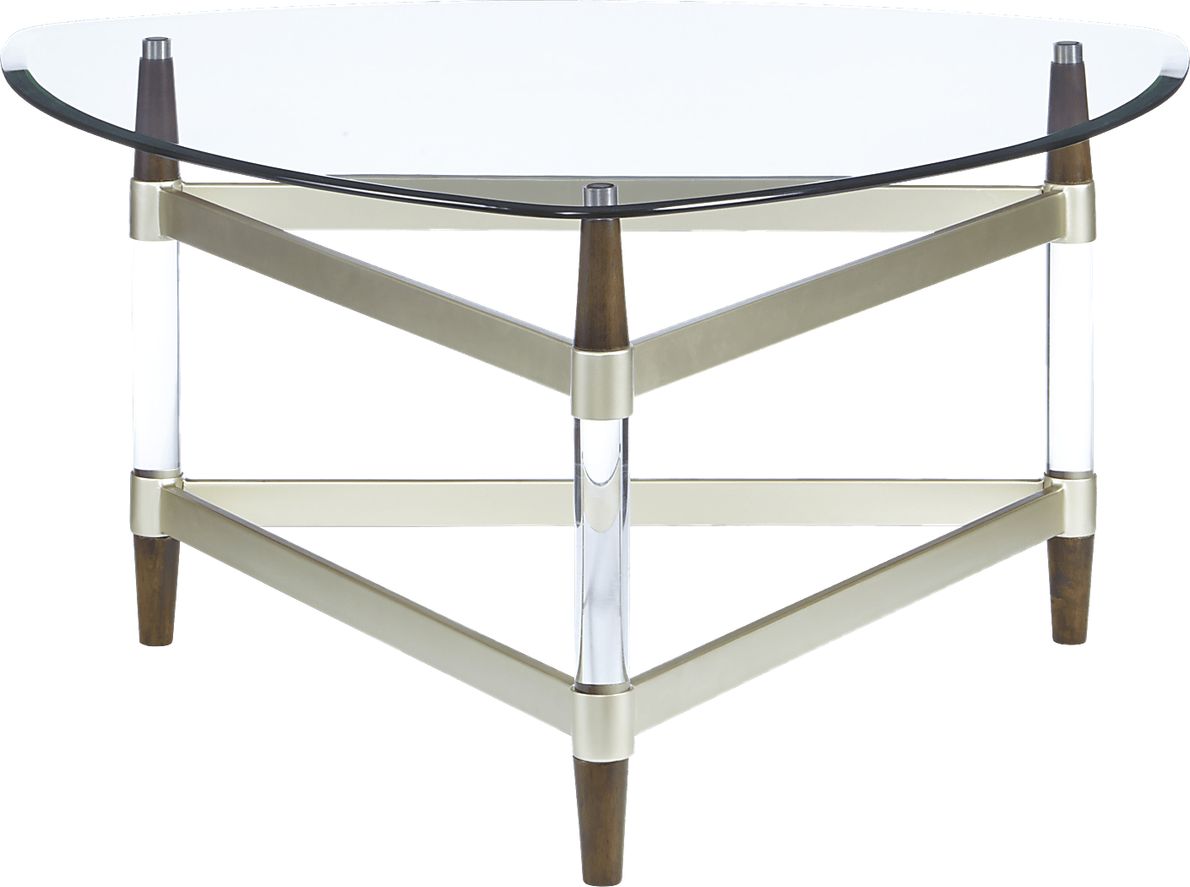 Mervine Silver Gray Cocktail Table - Rooms To Go