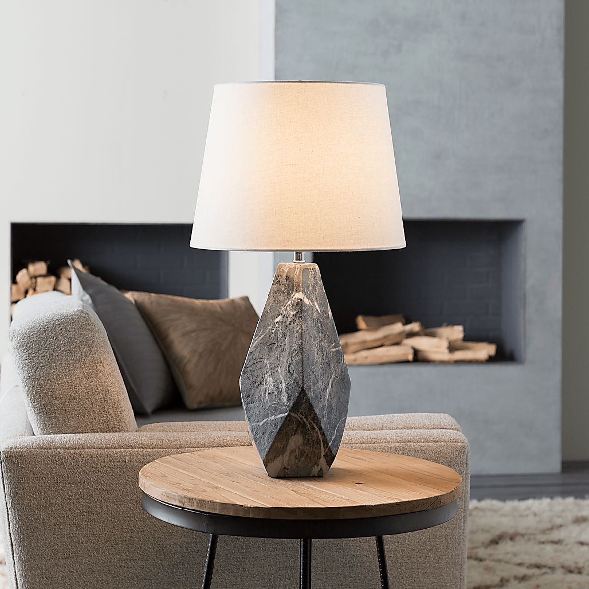 Mexicala Summit Black Table Lamp | Rooms to Go