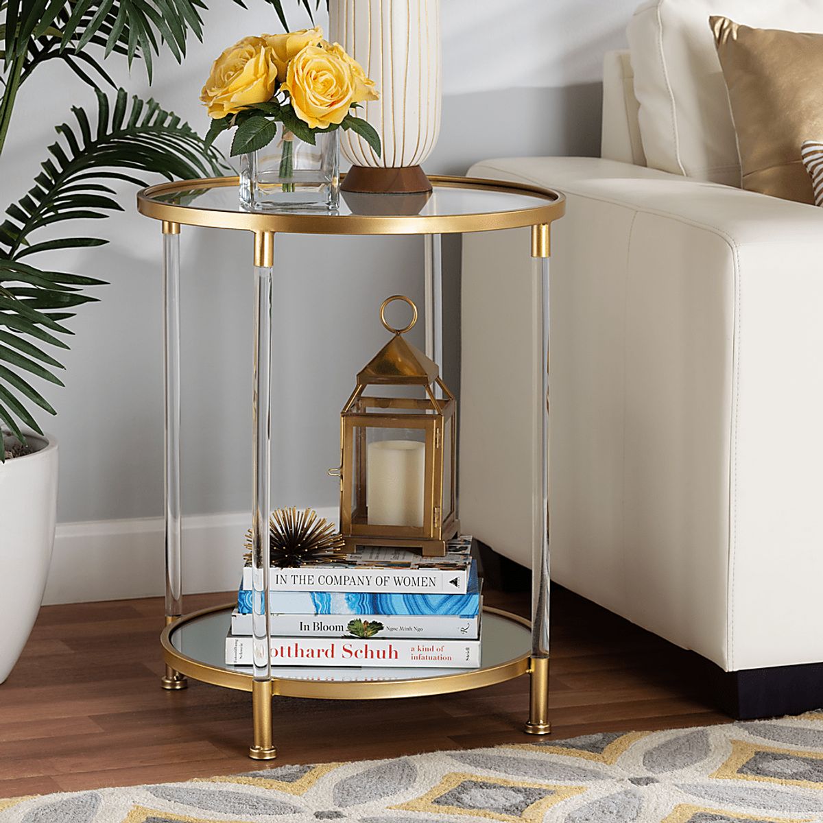 Meyn Yellow Colors End Table | Rooms to Go