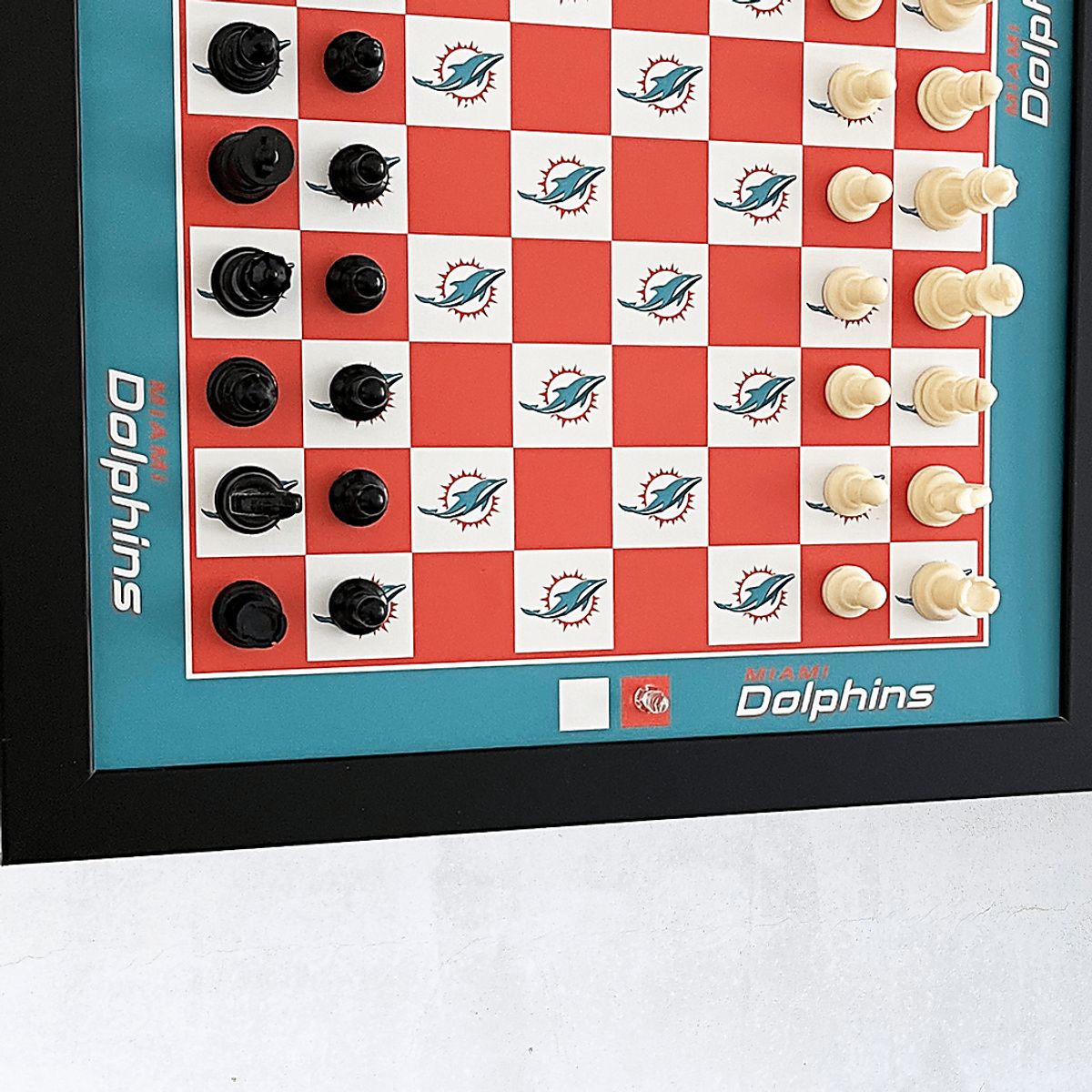 Nfl Magnetic Chess Set Orange,Teal,White Blue,Green,Orange,Red,White ...