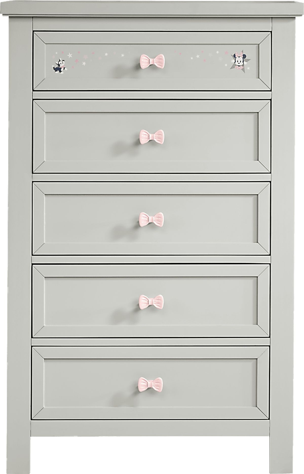 Disney Mickey Mouse & Minnie Gray Chest | Rooms to Go