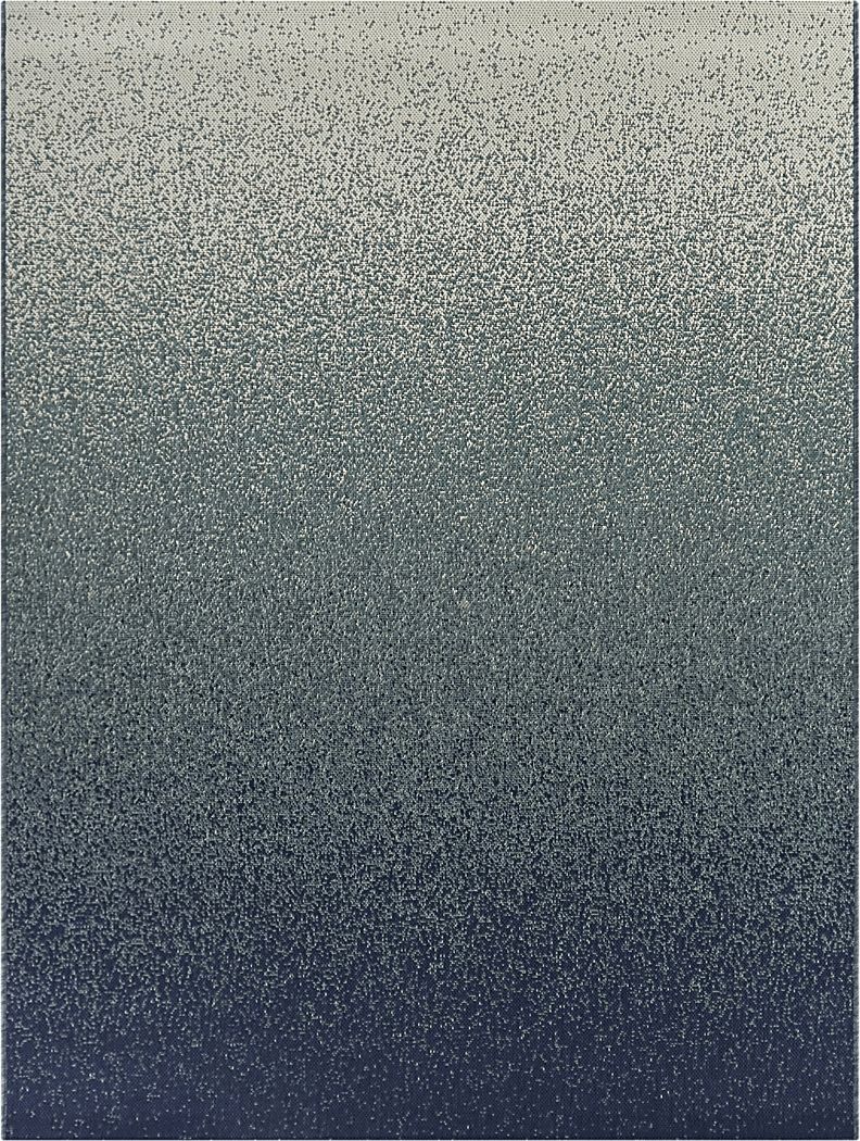 Midnight Fade Blue Polypropylene Fabric Outdoor Rug | Rooms to Go