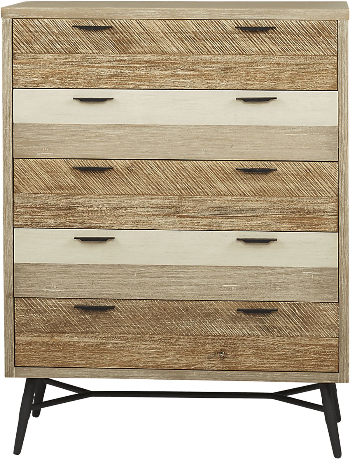 Midtown Loft Natural Light Wood Chest | Rooms to Go