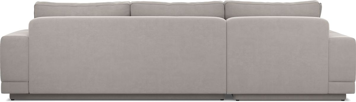 Drew & Jonathan Milano White Polyester,Polyurethane Fabric 2 Pc Left ...
