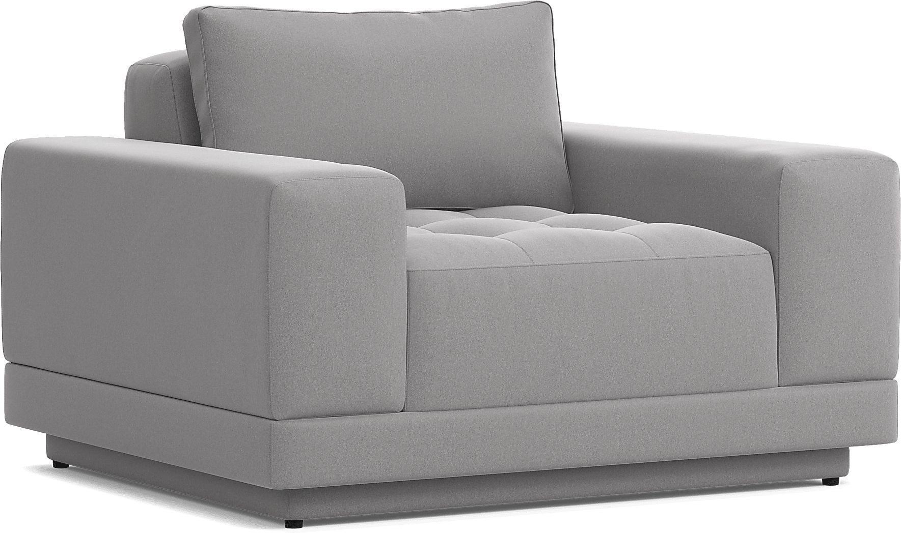 Drew & Jonathan Milano Smoke Gray Polyester Fabric Chair | Rooms to Go