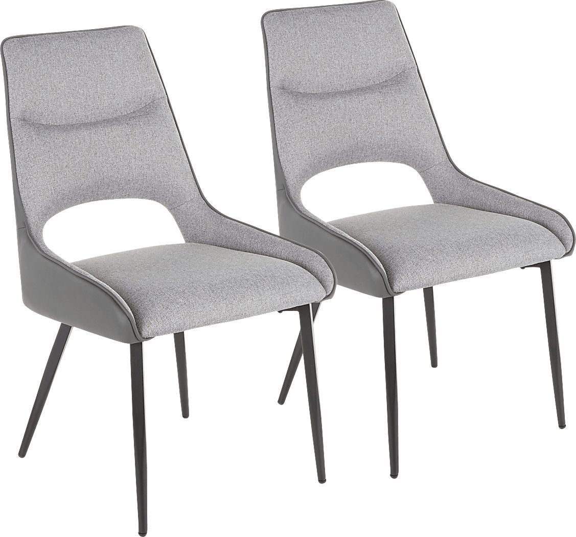 Milaudon Dark Gray Side Chiar, Set of 2 - Rooms To Go