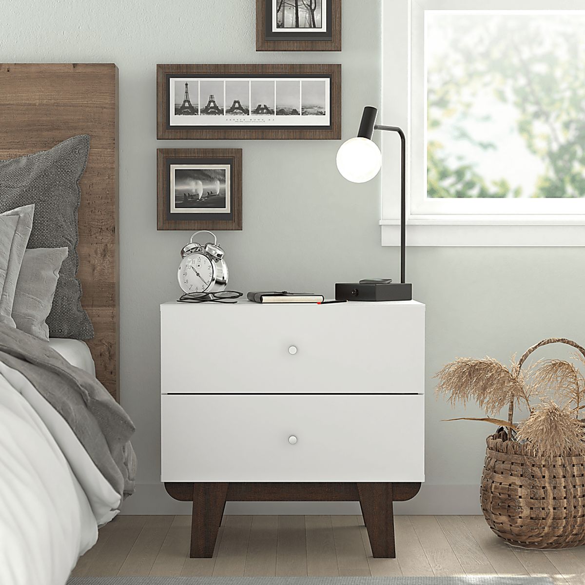 Mildas White Colors,White End Table | Rooms to Go