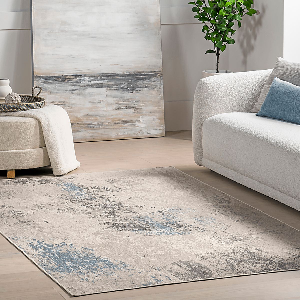 Miliania Gray Rugs | Rooms to Go