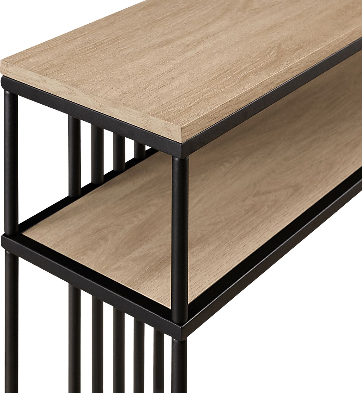 Millehouse Oak Dark Wood,Light Wood Sofa Table | Rooms to Go