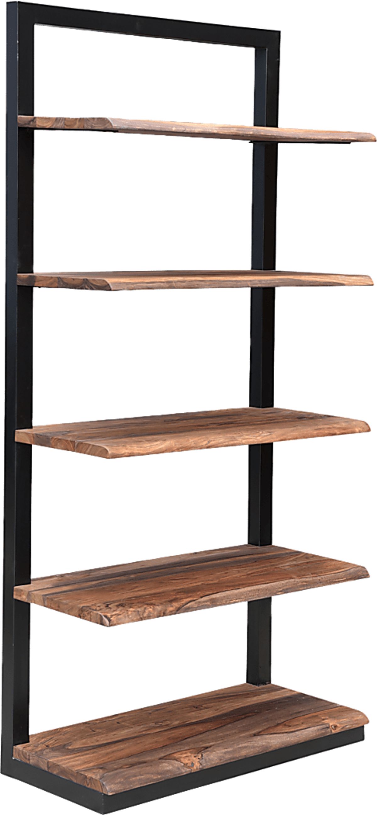 Millvale Brown Dark Wood Bookcase | Rooms to Go